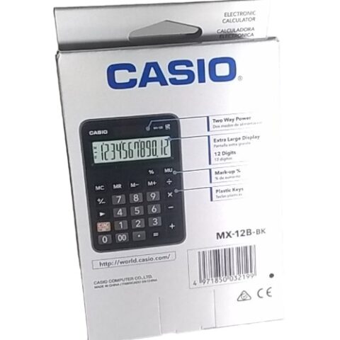 CALCULADORA CASIO MX-12B 12 DIGITOS | Oficomer